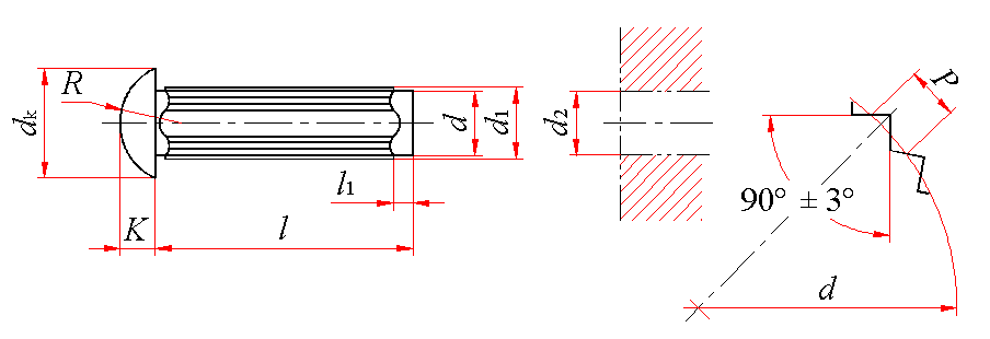 标牌铆钉（GB827-86）